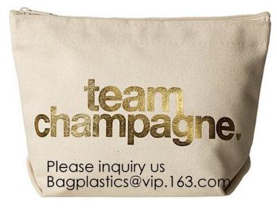 China De promotiecanvashand vervoert de kosmetische organisator van de make-upzak, natuurlijke de Zak Katoenen van de canvasmake-up Kosmetische Zak, bagease Te koop