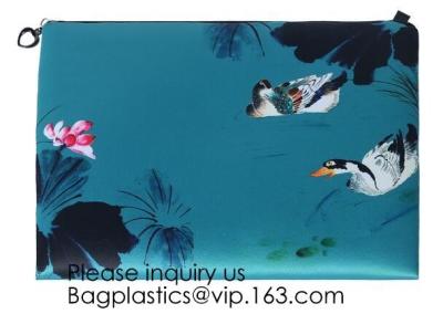 Cina Borsa cosmetica del messaggero di stampa della ragazza personalizzabile della matita, borsa lunga della borsa di trucco della ragazza facile personalizzabile di promozione in vendita