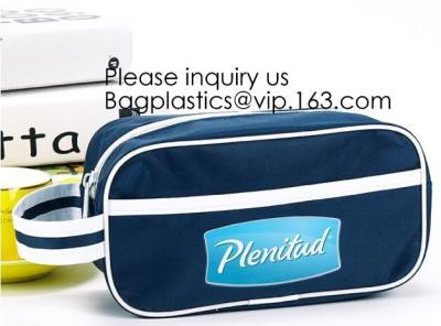 Cina Donne della borsa di trucco della tela di funzione della borsa della toilette di viaggio dell'organizzatore con la chiusura lampo, comperare/totalizzatore/borsa del dispositivo di raffreddamento borsa di cordone/pranzo B in vendita