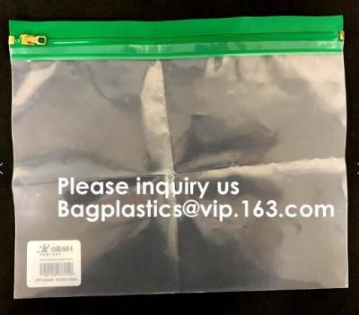 中国 製造業者の注文の印刷プラスチック ジップ ロック式の明確なA4 A5ファイル文書のジッパー袋の袋、ファスナーを締められた袋、噴出袋、3側面 販売のため