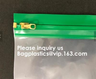 中国 製造業者の注文の印刷プラスチック ジップ ロック式の明確なA4 A5ファイル文書のジッパー袋の袋、ファスナーを締められた袋、噴出袋、3側面 販売のため