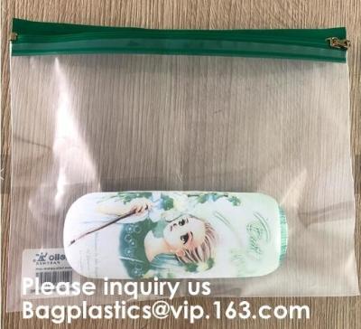 中国 製造業者の注文の印刷プラスチック ジップ ロック式の明確なA4 A5ファイル文書のジッパー袋の袋、ファスナーを締められた袋、噴出袋、3側面 販売のため