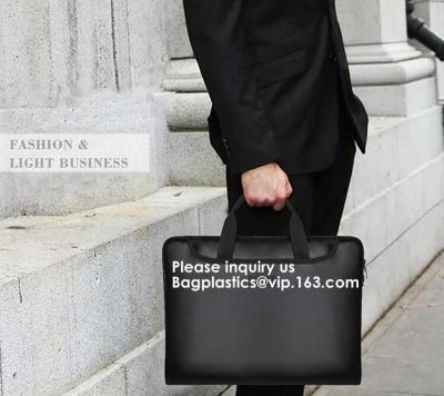 Chine Le sac d'ordinateur portable, sac d'emballage d'ordinateur portable pour des femmes imperméabilisent des sacs d'affaires, paquet imperméable de tirette de poche de serrure de fermeture éclair de fibre de verre à vendre