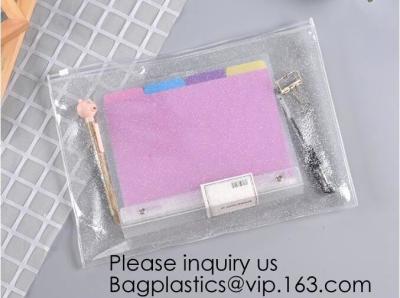 China Milieuvriendelijke Berijpte EVA Cosmetic Pouch Bags With-Ritssluitingsbovenkant, van de de zak de Transparante ritssluiting van EVA van de reispvc kosmetische zak, bagease Te koop