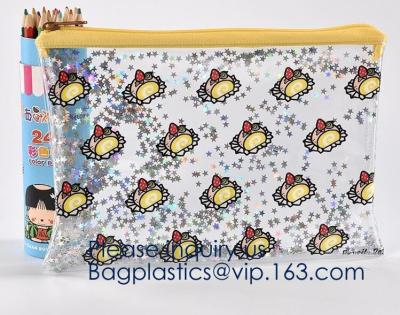 China EVA k doet de Draagbare Zak van de de Zakverpakking van Reismakeuptoiletry Kosmetische, zak van de de zak de kosmetische steekproef van de huidzorg met nylon in zakken Te koop