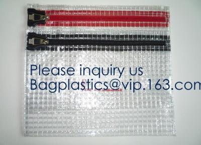 中国 工場価格、PUの銀行預金袋の防水保証現金預金Bの注文のロゴのビニールのポリ塩化ビニールによってファスナーを絞める銀行預金袋 販売のため