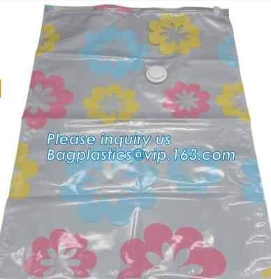 중국 의류 사용을 위한 vacu 물개 부대를 저장하는 저장 공간 보호기 부대가 침구 사용에 의하여와 PE 플라스틱 유형은, 담요 사용 vacu 집으로 돌아옵니다 판매용