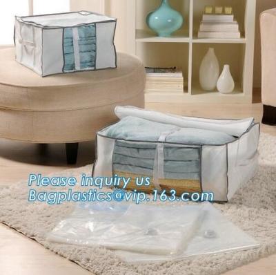 China totalizador sellado del almacenamiento para el lecho, bolso del almacenamiento del sello del uno mismo, bolso de la compresa de la ropa para el viaje, sistema del bolso del almacenamiento del vacío, plasti en venta