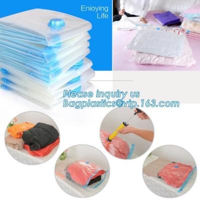 China el sistema del bolso del almacenamiento del vacío, bolso de nylon plástico del VAC del PE para el viaje, ziploc viste el vacío de los bolsos del almacenamiento, bagplastics, bagease en venta