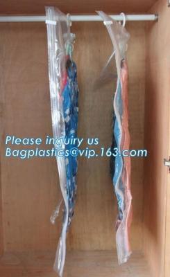 China Ahorro de espacio del bolso de la compresión, bolso compresible del almacenamiento del sello del vacumm, bolso que viaja del vacío sin la válvula, bagplastics, pac en venta