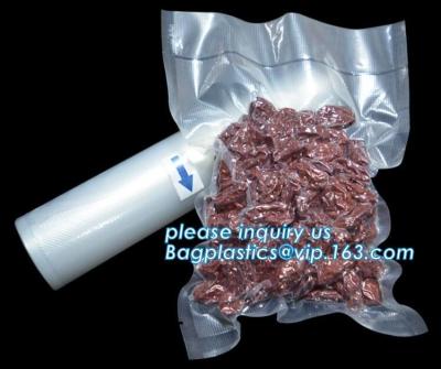 China coloree los bolsos de vacío impresos Co-sacó los bolsos laminados los rollos del embalaje del vacío de la bolsa del almacenamiento del vacío de la comida de los rollos del vacío del vacío en venta