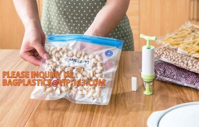 China Bolso del almacenamiento de la comida de Rolls Sous Vide del ahorrador del vacío del envasado de alimentos del congelador de la calidad comercial, embalaje reutilizable del plástico laminado en venta