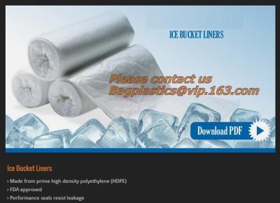 中国 明確な袋、アイス パック、ワインのキャリア、アイス パック、アイス・キューブ袋、包む氷4ミルの多袋 販売のため