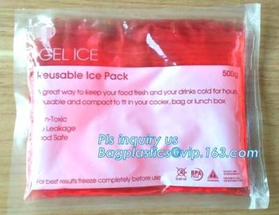 Cina Borse per il ghiaccio della medicina dello sport, pack flessibile, borse facili del cubetto di ghiaccio della guarnizione, borse fresche & pack, pack del pronto soccorso, bagease in vendita