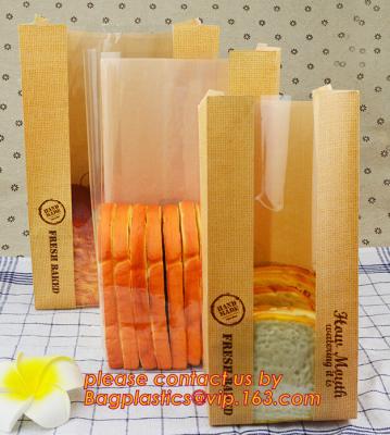 Cina il eco ha stampato il produttore marrone a buon mercato riciclato dei sacchi di carta dell'imballaggio di pane di Kraft in porcellana, sacco di carta del pane. Pacchetto b del pane in vendita