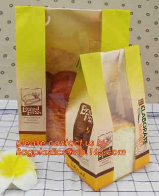 Cina il eco ha stampato il produttore marrone a buon mercato riciclato dei sacchi di carta dell'imballaggio di pane di Kraft in porcellana, sacco di carta del pane. Pacchetto b del pane in vendita