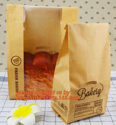 Cina il eco ha stampato il produttore marrone a buon mercato riciclato dei sacchi di carta dell'imballaggio di pane di Kraft in porcellana, sacco di carta del pane. Pacchetto b del pane in vendita
