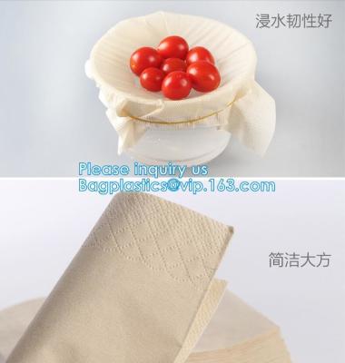 Cina i tovaglioli di carta di lusso del airlaid della cena dell'asciugamano per nozze, volta all'ingrosso premio del tovagliolo di carta 1/6 1 piega hanno stampato il airlaid in vendita