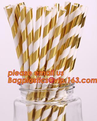 China het biologisch afbreekbare gouden het stempelen document stro, kleurt beschikbare groothandel drinkend biologisch afbreekbare document strobagplastics pac Te koop