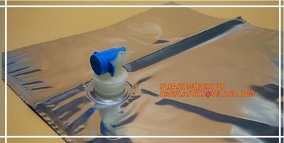 China bolso de encargo del envase de plástico del papel de aluminio en caja de 1 a 25L de tamaño, para el vino, café, cualquier PAQUETE de la bebida BAGPLASTICS en venta