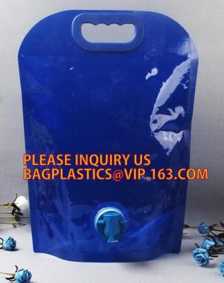 China bolso fresco de pie modificado para requisitos particulares del jugo del diseño en la caja, las bolsas de plástico de empaquetado del jugo fresco con el logotipo BAGPLASTICS PAC de los clientes en venta