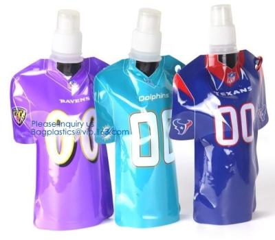 China bagease plegable pac del bolso de agua del silicón del silicón 600ML de la botella de agua de la bicicleta de la botella de agua respetuosa del medio ambiente plegable del deporte en venta