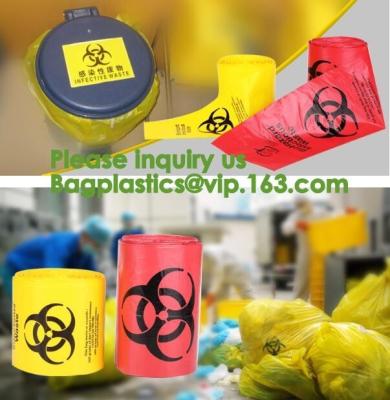 Китай Сумка застежка-молнии образца Biohazard верхняя | Запас и изготовленные на заказ полиэтиленовые пакеты, сумки b biohazard определения сумок отхода biohazard зеленые продается