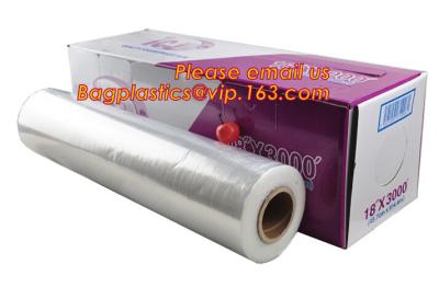 Cina La pellicola trasparente biodegradabile concimabile dell'involucro, involucro della pellicola trasparente per alimento, avvolgente il silicone del film aderisce bande dell'involucro degli strizzacervelli dell'involucro in vendita