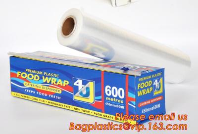 Cina La pellicola trasparente biodegradabile concimabile dell'involucro, involucro della pellicola trasparente per alimento, avvolgente il silicone del film aderisce bande dell'involucro degli strizzacervelli dell'involucro in vendita