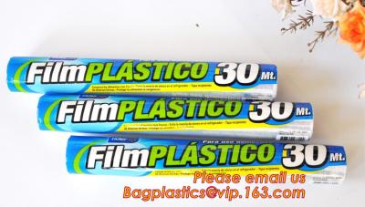 Cina La pellicola trasparente biodegradabile concimabile dell'involucro, involucro della pellicola trasparente per alimento, avvolgente il silicone del film aderisce bande dell'involucro degli strizzacervelli dell'involucro in vendita