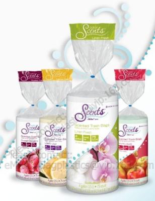 Cina Il bagno bianco delle borse di immondizia di gallone cestino per la carta straccia sentito lavanda da 15 litri un mini può fodere per i recipienti del Ministero degli Interni, il conteggio 200 in vendita