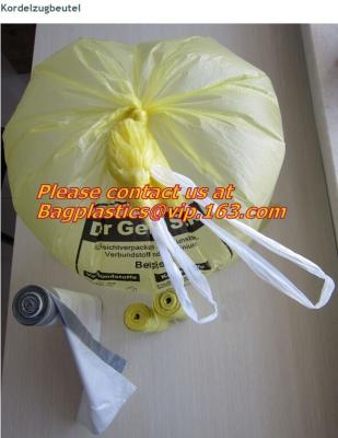 Cina Kordelzugbeutel, Beutel, Abfallsacke, Mullsacke, borse di C-FOLD, bagno, cucina, camera da letto, automobile ed ufficio, packag di bagease in vendita