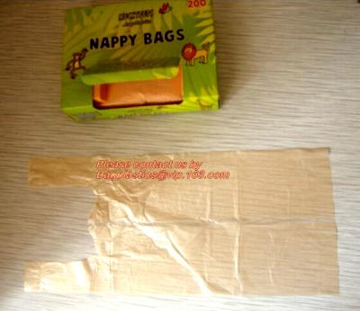 Cina Borse di immondizia dell'automobile su rotolo, fodere colorate del recipiente della pattumiera, rotolo della borsa di rifiuti, uso delle borse di immondizia per la pattumiera di piccola dimensione in Livin in vendita