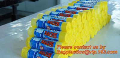 Cina Doppio Wave ispessisce le piccole borse di rifiuti, borse del cestino per la carta straccia delle borse del recipiente 15-Liters per l'ufficio, la cucina, la pattumiera domestica, il bagno, Bedr in vendita