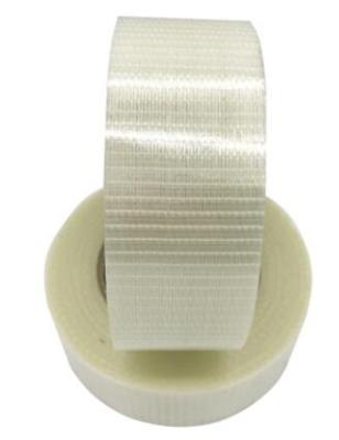 Cina Nastro di vetro del tappeto della maglia, nastro della maglia della fibra di vetro del film dell'ANIMALE DOMESTICO, nastro della maglia della vetroresina per gesso, doppio S della vetroresina della protezione 160Mic in vendita