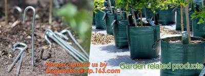 Cina il giardino caviglia, pioli del giardino, pioli di giardinaggio, perni a terra, graffette del giardino del punto piano, chiodi a forma di U del tappeto erboso, perni del tappeto erboso, Horticu in vendita