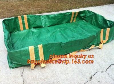 Cina borsa dorata alla rinfusa del fornitore 1000kg borsa enorme della borsa pp di salto di 1 tonnellata, borsa di cassone a tenuta dello spreco della costruzione dei pp, sedere eccellenti del jumbo alla rinfusa del sacco in vendita