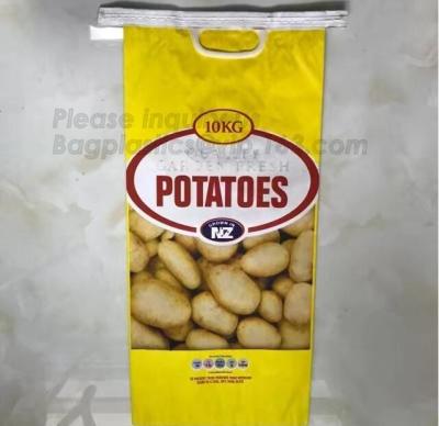 중국 길쌈한 PP는 공급자 BOPP에 의하여 박판으로 만들어진 방수 플라스틱 투명한 10kg/25kg/30kg/50kg 패킹 밥 부대, BAGPLASTICS, P를 자루에 넣습니다 판매용