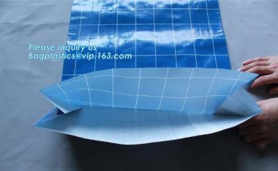 중국 찰흙을 위한 시멘트에 의하여 부대 방수 kraft 길쌈되는 종이 봉지를 각자 수평하게 하는 벨브를 가진 3 층 kraft 종이 길쌈된 부대, 석고 판매용