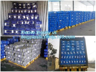 중국 두 배 방수 농업을 위한 표면 제조자 기치에 의하여 인쇄되는 방수포, 방수 화물/트럭/기차 덮개 PE T 판매용