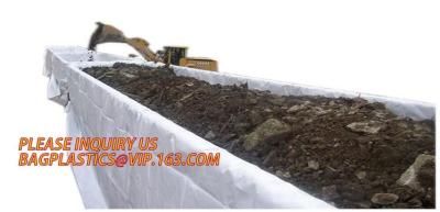 중국 21'는 4mil를 위한 Lx8'Wx8'H PE 졸라매는 끈 dumpster 콘테이너 강선 최고 백색 졸라매는 끈 dumpster 콘테이너 강선 BAGEAS를 엽니다 판매용