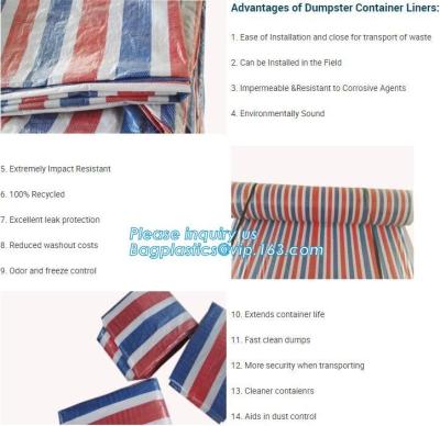 중국 6Mil 드로스트링 하얀 방수 쓰레기통 컨테이너 라이너, 버릴 수 있는 쓰레기를 위한 재활용된 PE 쓰레기통 컨테이너 라이너 판매용