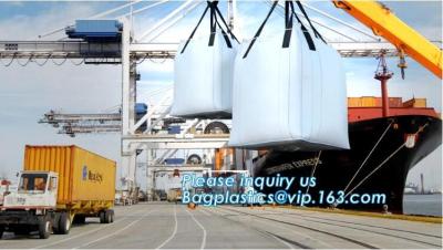 中国 中国の製造者の工場価格の白く大きい大きさFIBCは編まれた1トンPPジャンボ袋、編まれる工場販売法PP大きいトン1000kg 2000年を袋に入れます 販売のため