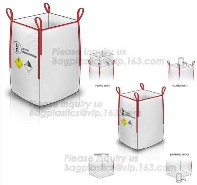 Chine Anti sac statique de Supersack tissé par pp /Container, 1 Ton Bag, textile tissé, sac flexible de conteneur, Bagease, paquet à vendre