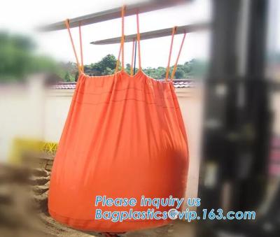 China Kwaliteit Geweven Polypropyleen Jumbo Grote Zak, pp Geweven Grote Zak voor Brandhout, voor Zand, voor Korrels 500kg 1000kg 1200kg 1500kg Te koop