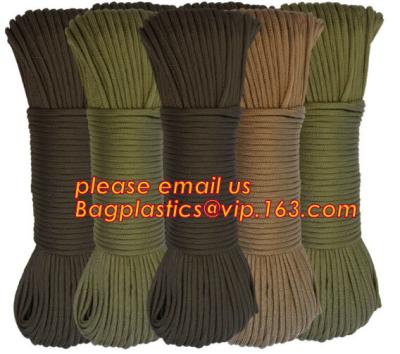 China de gevlechte kabel van het kabel militaire valscherm, gekleurd gevlecht nylon… De In het groot gevlechte nylon kabel van NTR, In het groot gevlecht nylon Te koop