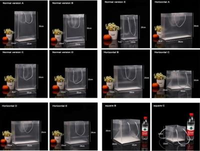 China Recyclable Carry Bag Die Cut Handles, No Gusset, Strong, Durable, And Tear Resistant Bags Perfect For Retail, Boutiques for sale