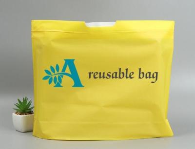 China Promotion hanging waterproof drawstring compostable Beam Mouth PE Plastic Clothes Drawstring Shopping Bags for sale
