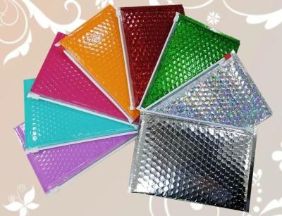 China Rosa Schieber-Zipverschluss-Blasen-Tasche, Blasen-Hasch-Tasche der hohen Qualität rosa, wiederverwendete rosa Blasen-Tasche mit roten Schieber-Taschen zu verkaufen