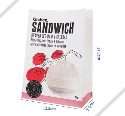 China La taza de café de la bolsa de papel de Kraft del bolso de la panadería del bolso del lazo de la lata del bolso de la caja SOS de Hambuger envuelve la comida cont de Kraft de las tazas del helado del cuenco de sopa en venta